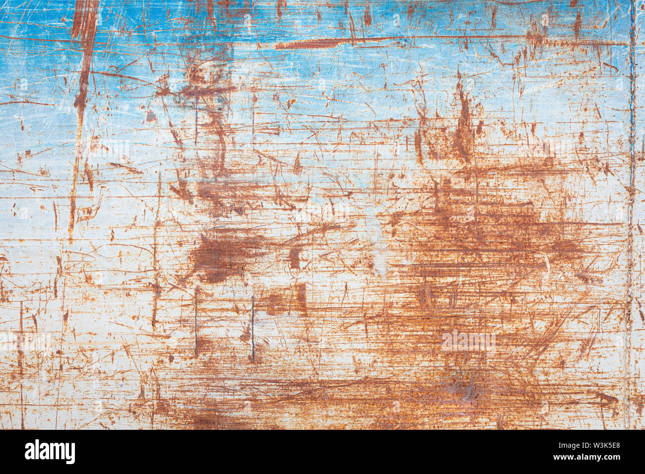Scratched rusty metal wall texture Stock Photo - Alamy