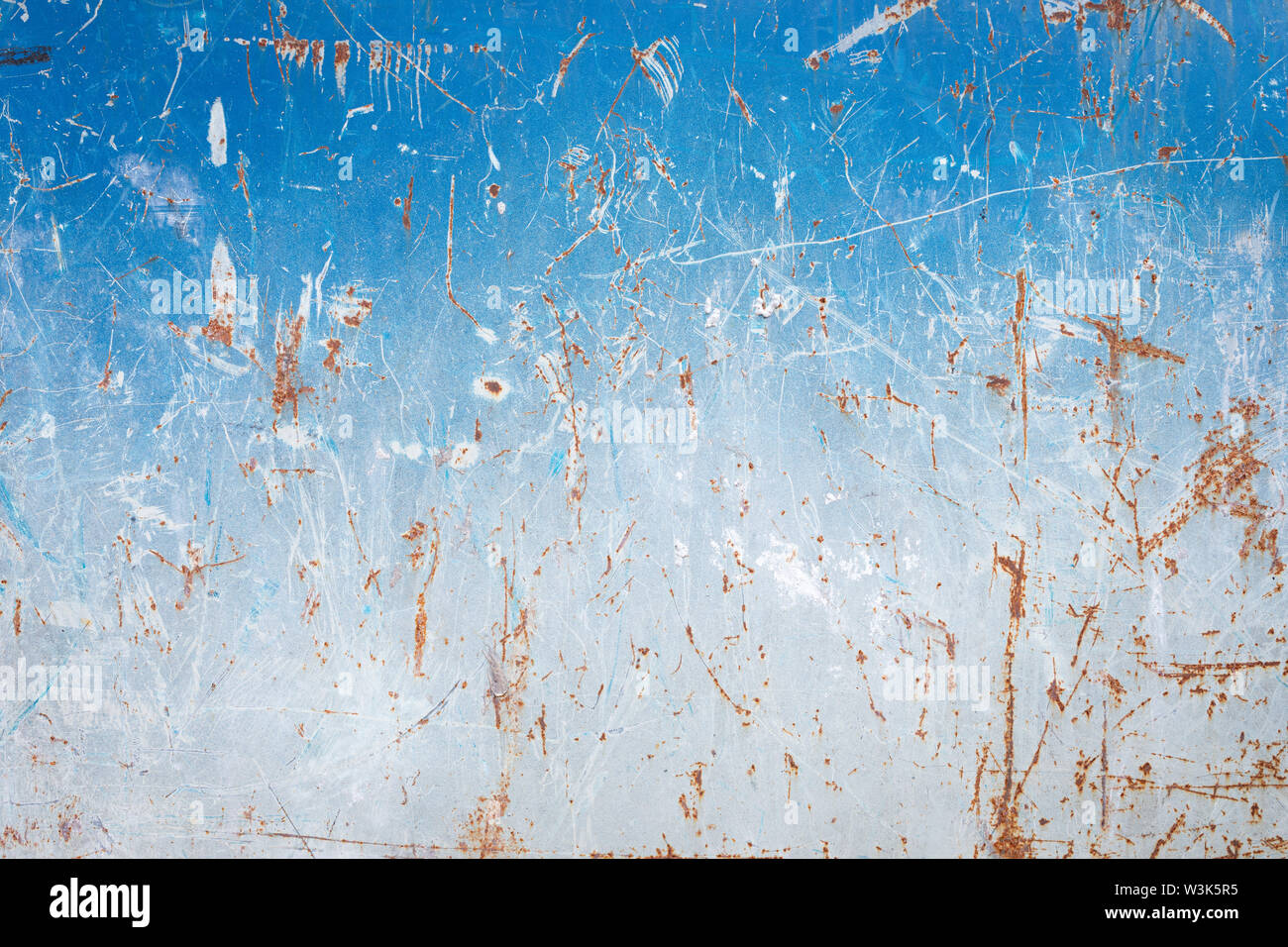 Scratched rusty metal wall texture Stock Photo - Alamy