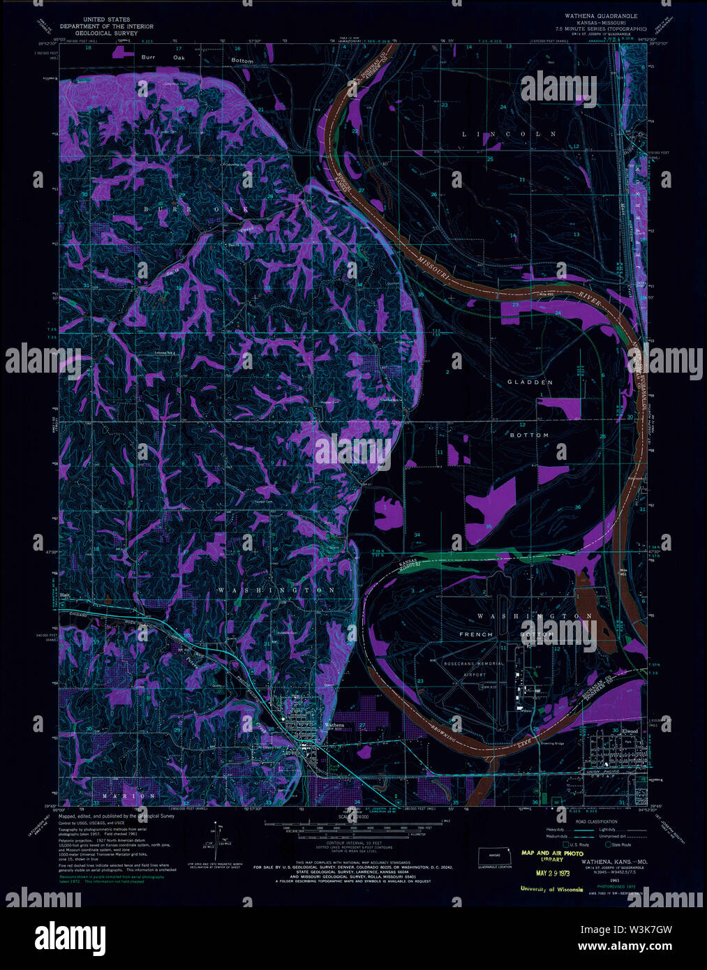 Wathena hi-res stock photography and images - Alamy