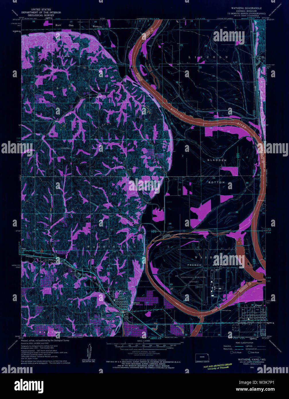 Wathena hi-res stock photography and images - Alamy