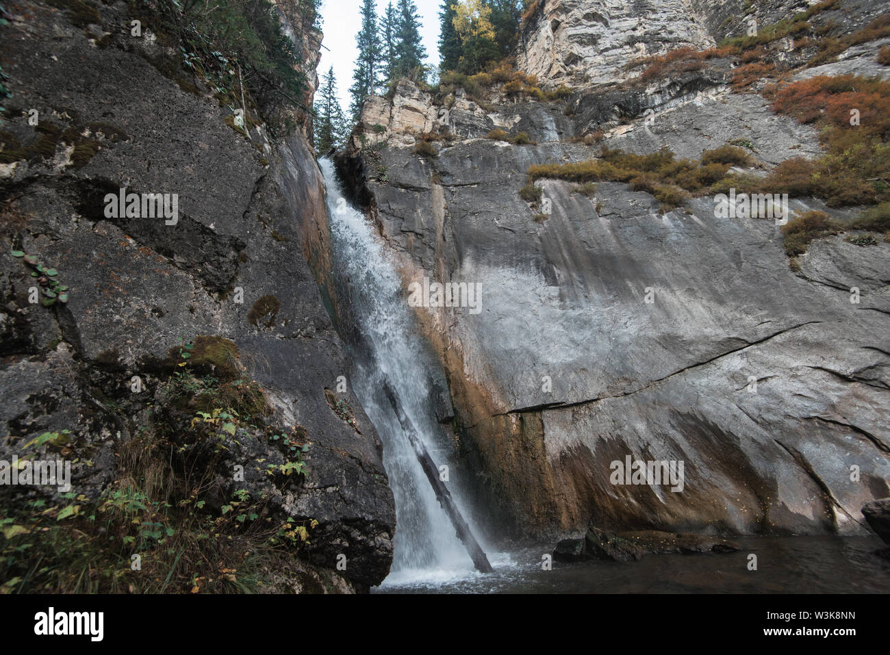 Waterfall on river Shinok Stock Photo - Alamy