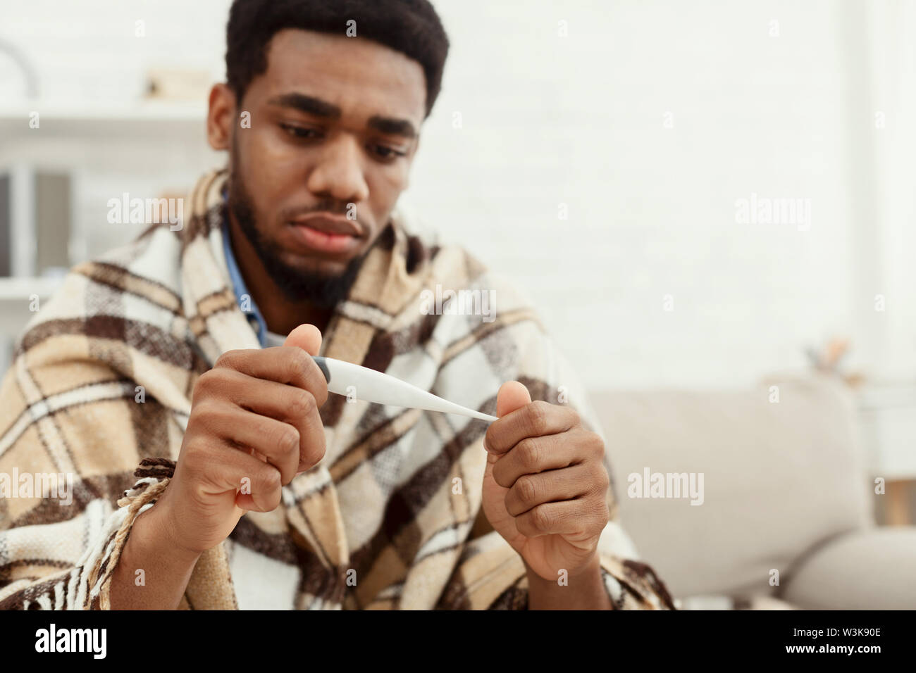 African american man checking hi-res stock photography and images - Alamy