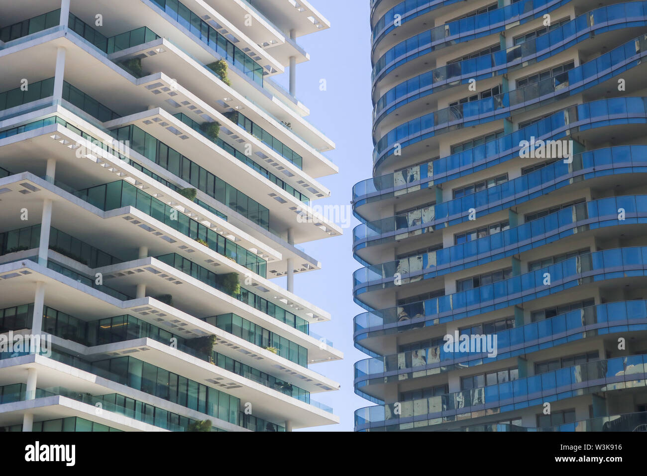 Beirut, Lebanon. 16th July, 2019. Beirut Terraces with modern ...