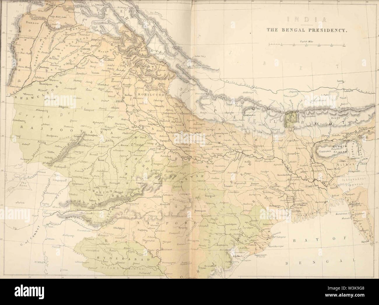 Old Bengal Map High Resolution Stock Photography and Images - Alamy