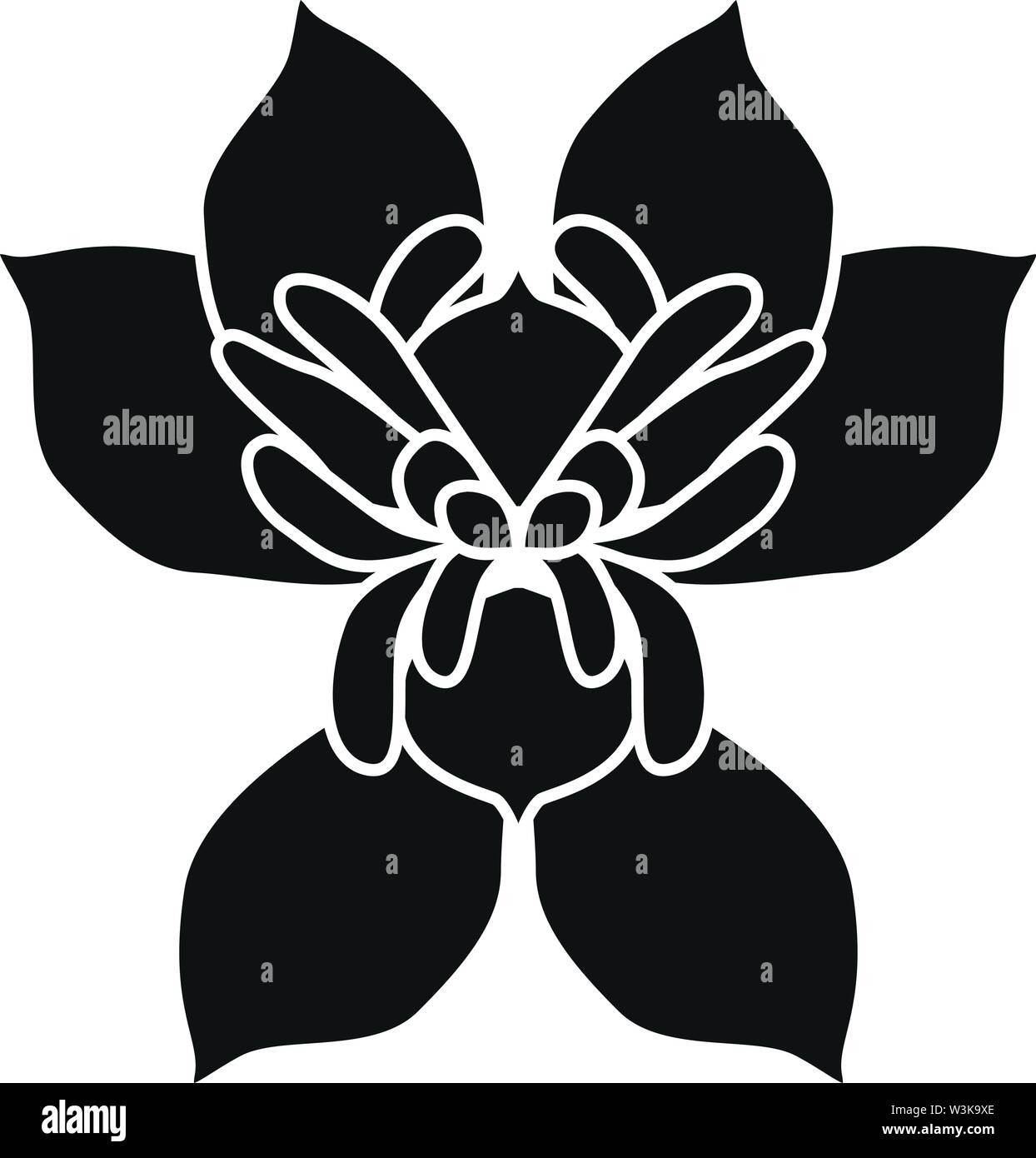 Decor succulent icon. Simple illustration of decor succulent vector ...