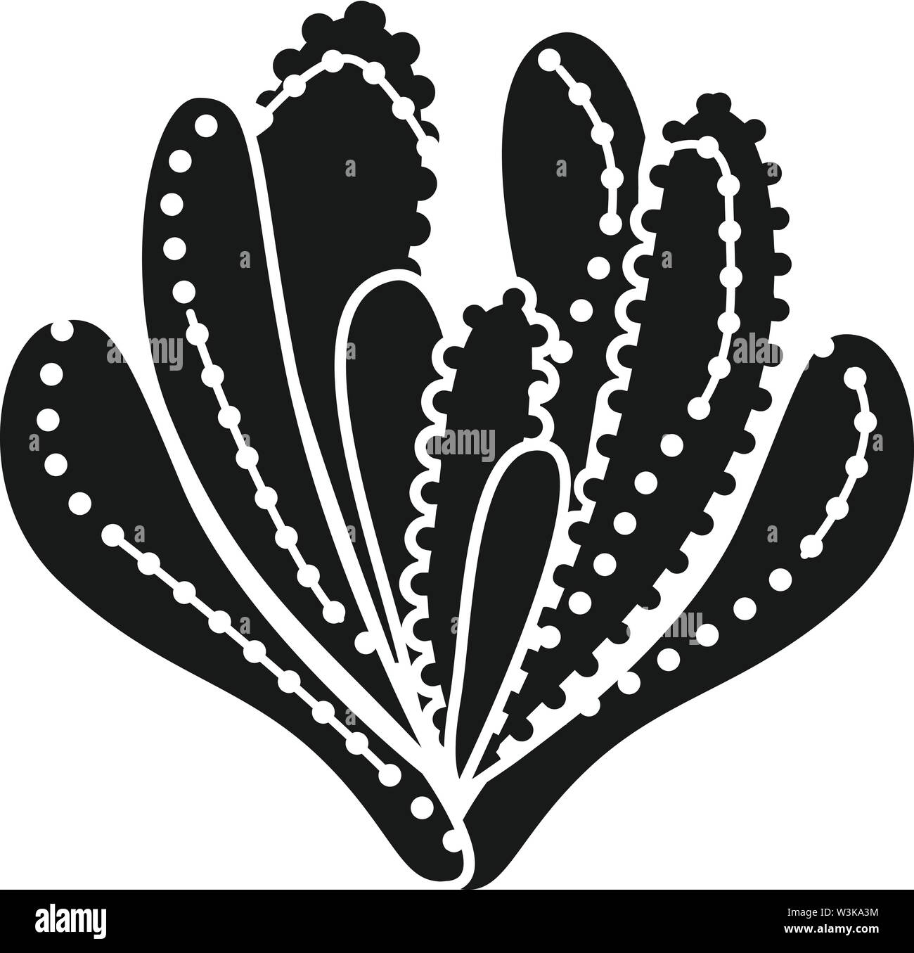 Home succulent icon. Simple illustration of home succulent vector icon ...