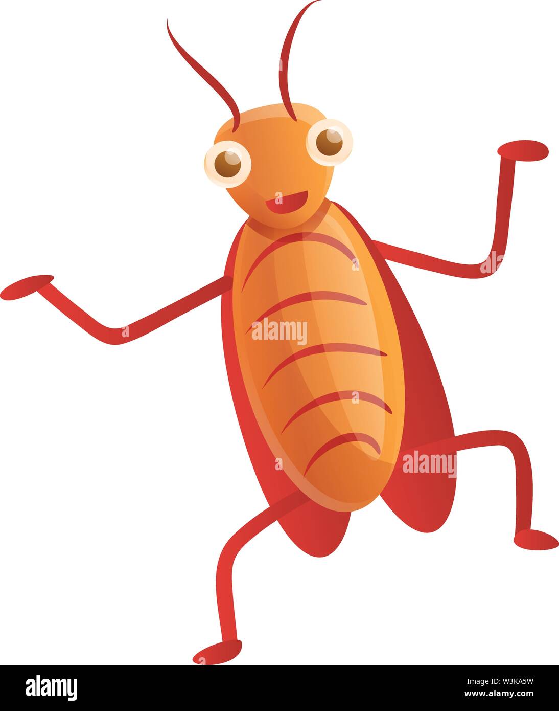 Dancing Cockroach Icon Cartoon Of Dancing Cockroach Vector Icon For