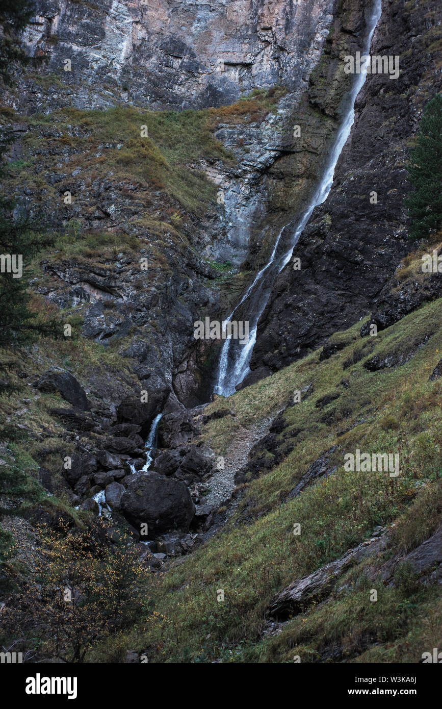 Waterfall on river Shinok Stock Photo - Alamy