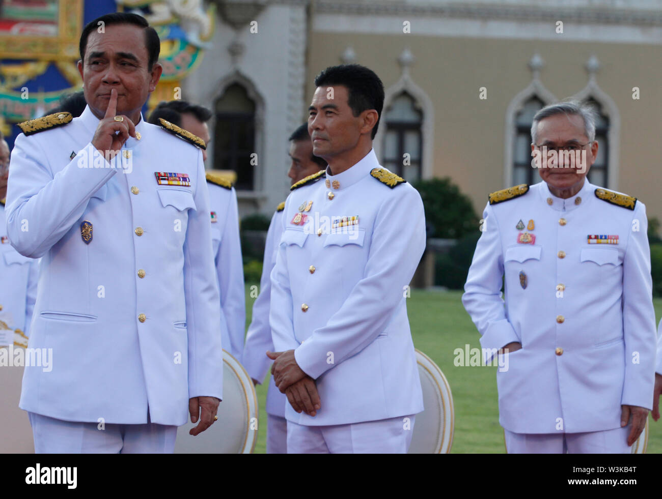 Bangkok, Thailand. 16th July, 2019. Thailand's Prime Minister, Prayuth ...