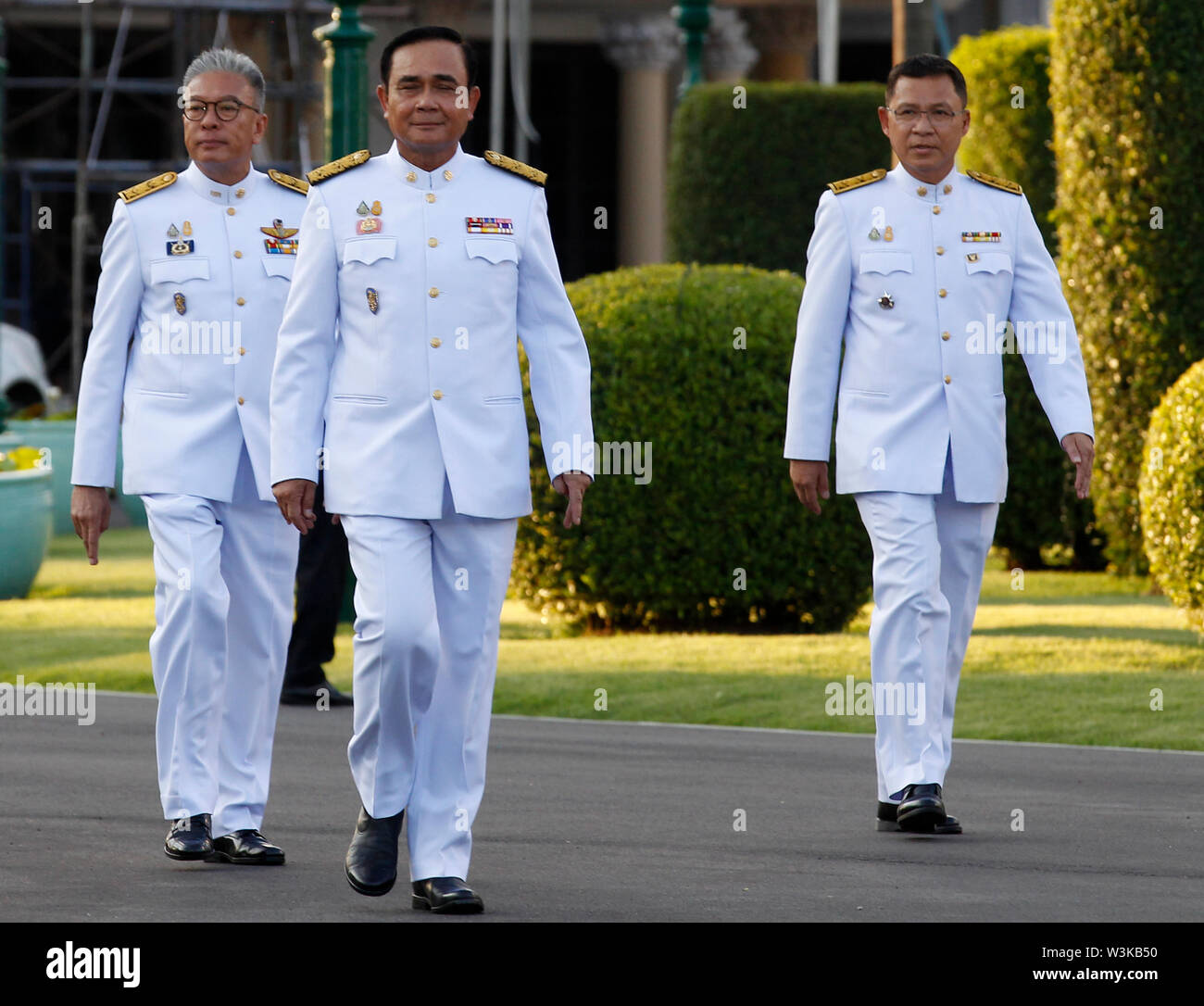 Bangkok, Thailand. 16th July, 2019. Thailand's Prime Minister, Prayuth ...