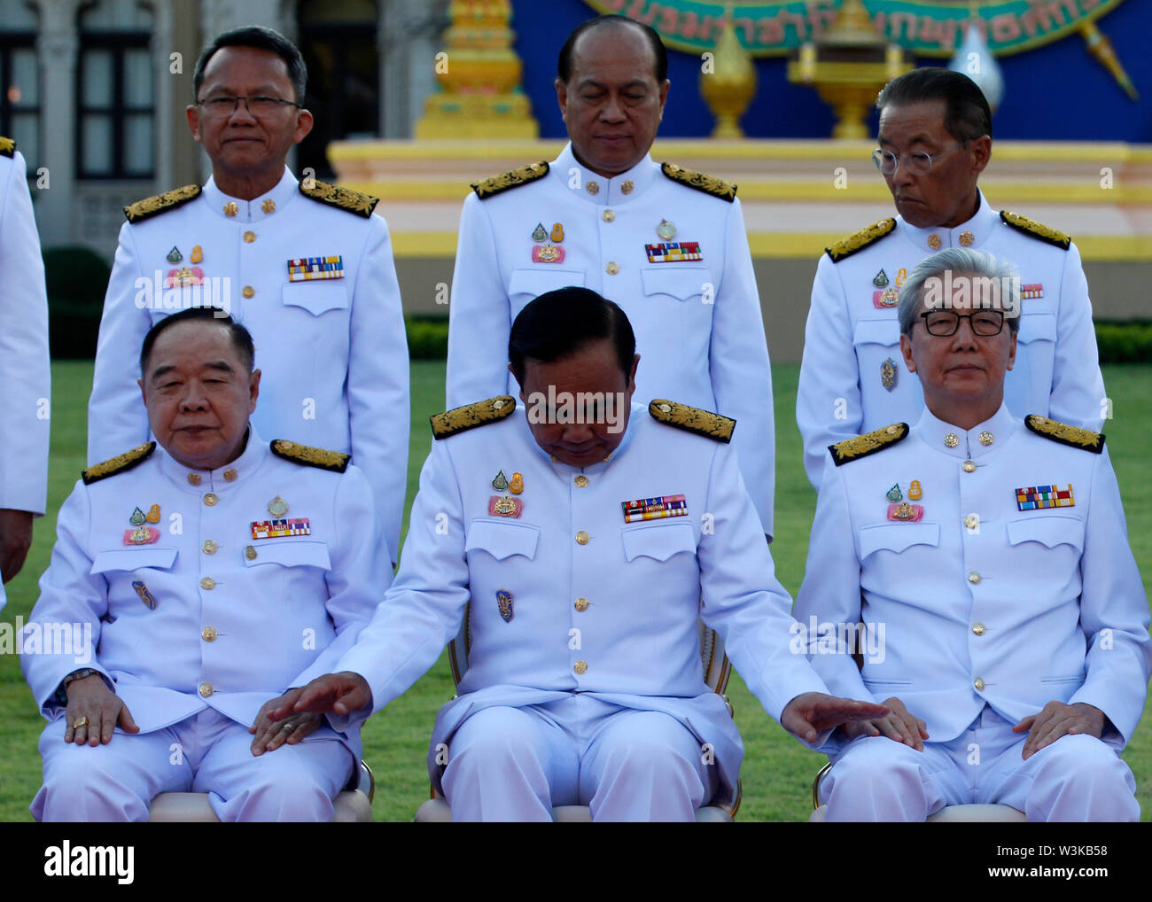 Bangkok, Thailand. 16th July, 2019. Thailand's Prime Minister, Prayuth ...