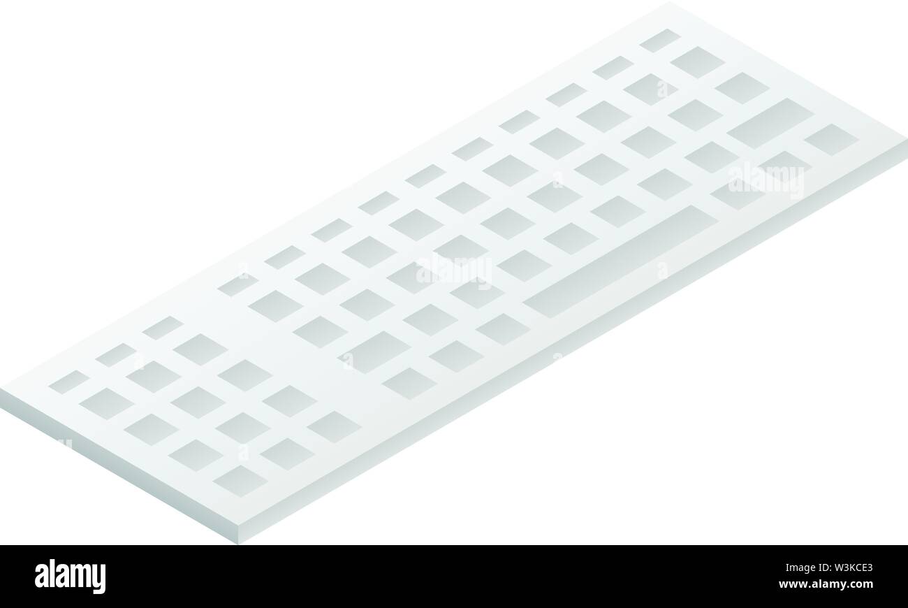 Keyboard computer icon, isometric style Stock Vector Image & Art - Alamy