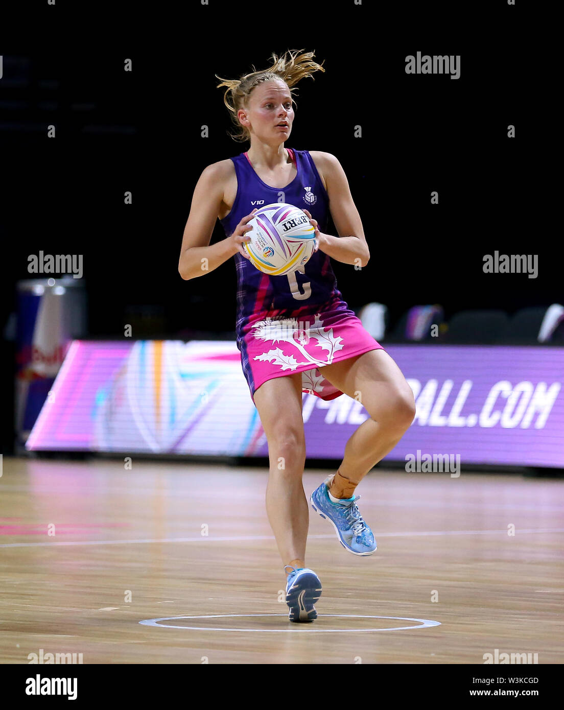 Scotland's Claire Maxwell during the Netball World Cup match at the M&S ...