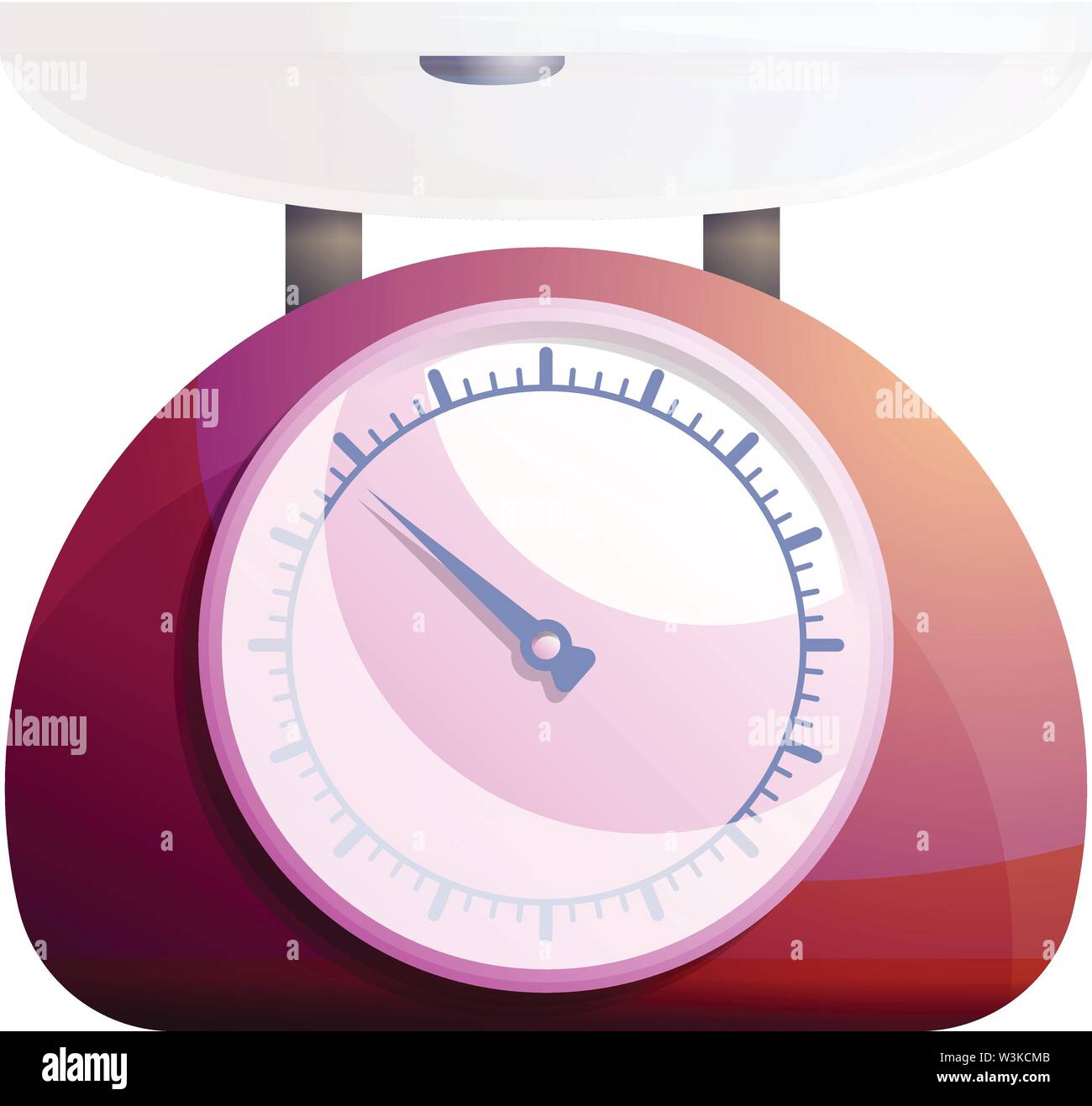 Metal scales icon. Cartoon of metal scales vector icon for web design ...