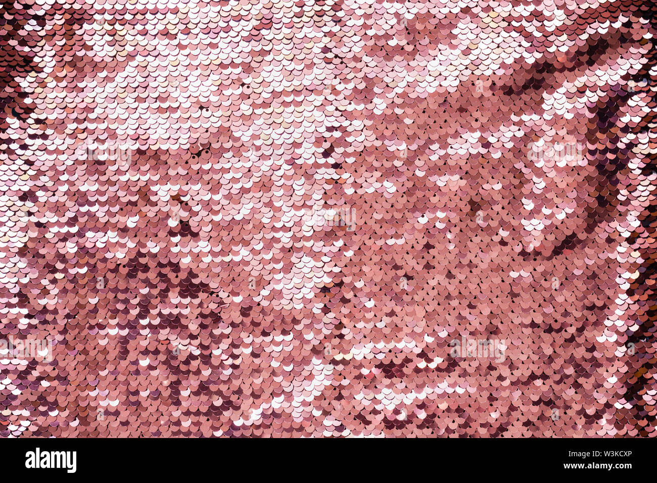 Shiny background made of Coral sequins. Luxury scaly Background Stock ...