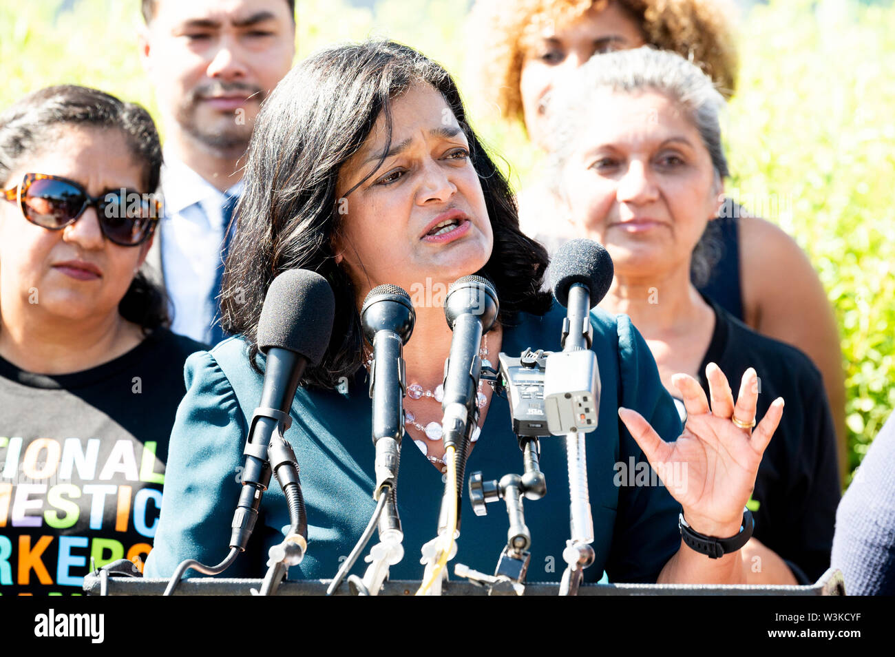 Washington, United States. 15th July, 2019. U.S. Representative Pramila ...