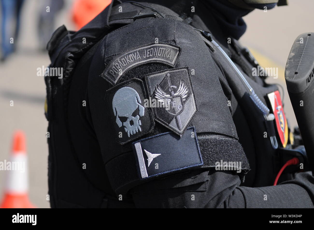 Member of the police special forces units, Czech Republic, 2019. (CTK ...
