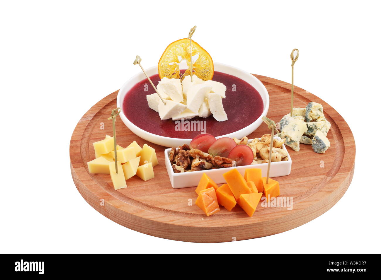 set of authentic french Cheese plate Stock Photo - Alamy
