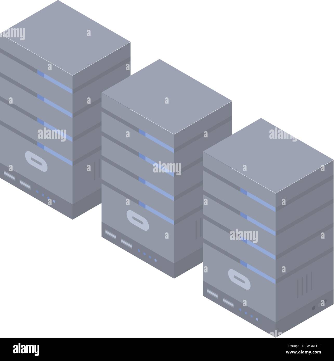 Server rack icon, isometric style Stock Vector Image & Art - Alamy