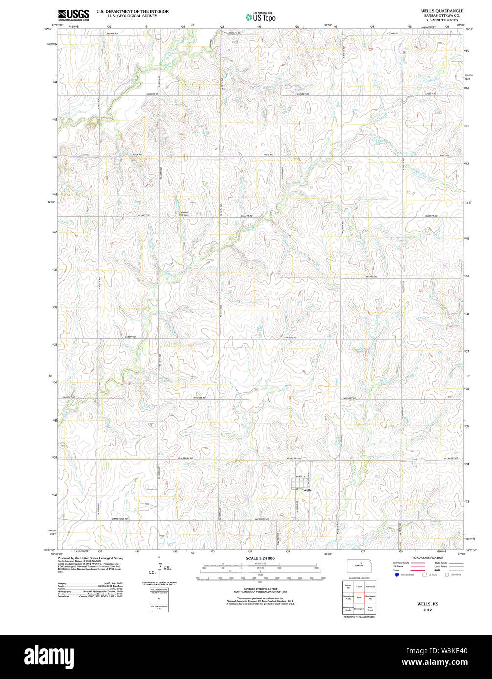 Map of wells Cut Out Stock Images & Pictures - Alamy