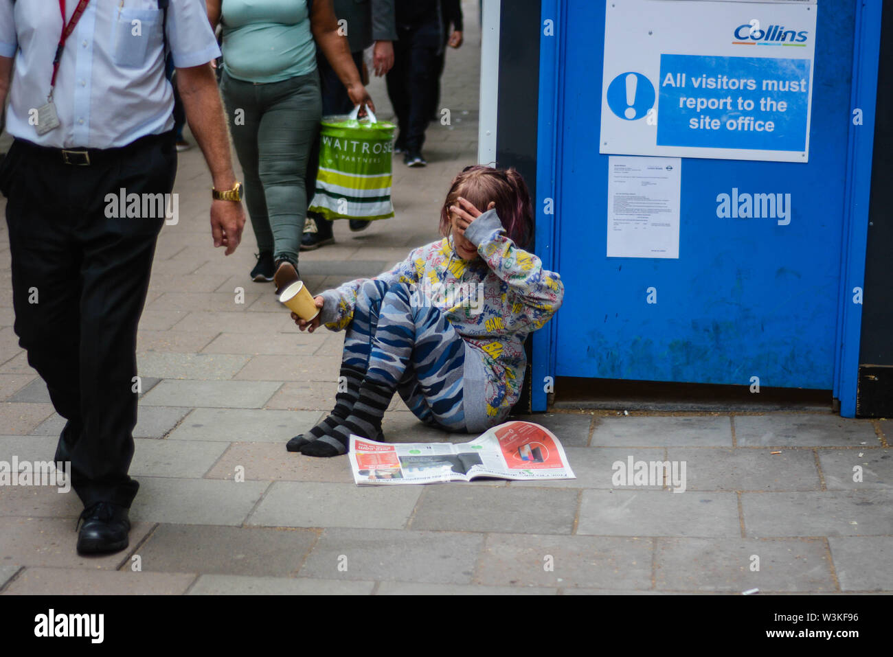 Homeless london hi-res stock photography and images - Alamy