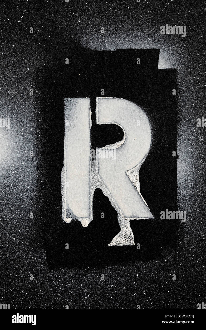 Graffiti alphabet letter hi-res stock photography and images - Alamy