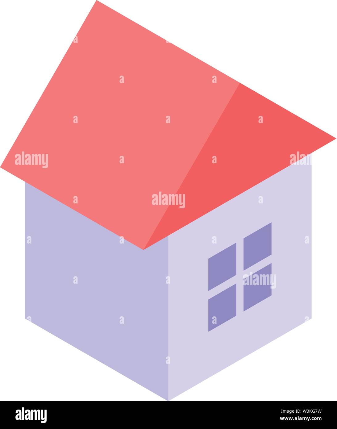 Toy house icon, isometric style Stock Vector Image & Art - Alamy