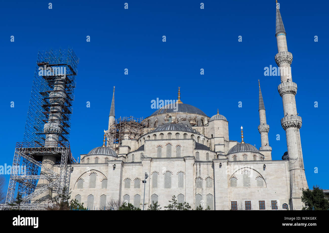 The Great majestic Blue Mosque of Istanbul, Turkey Stock Photo - Alamy