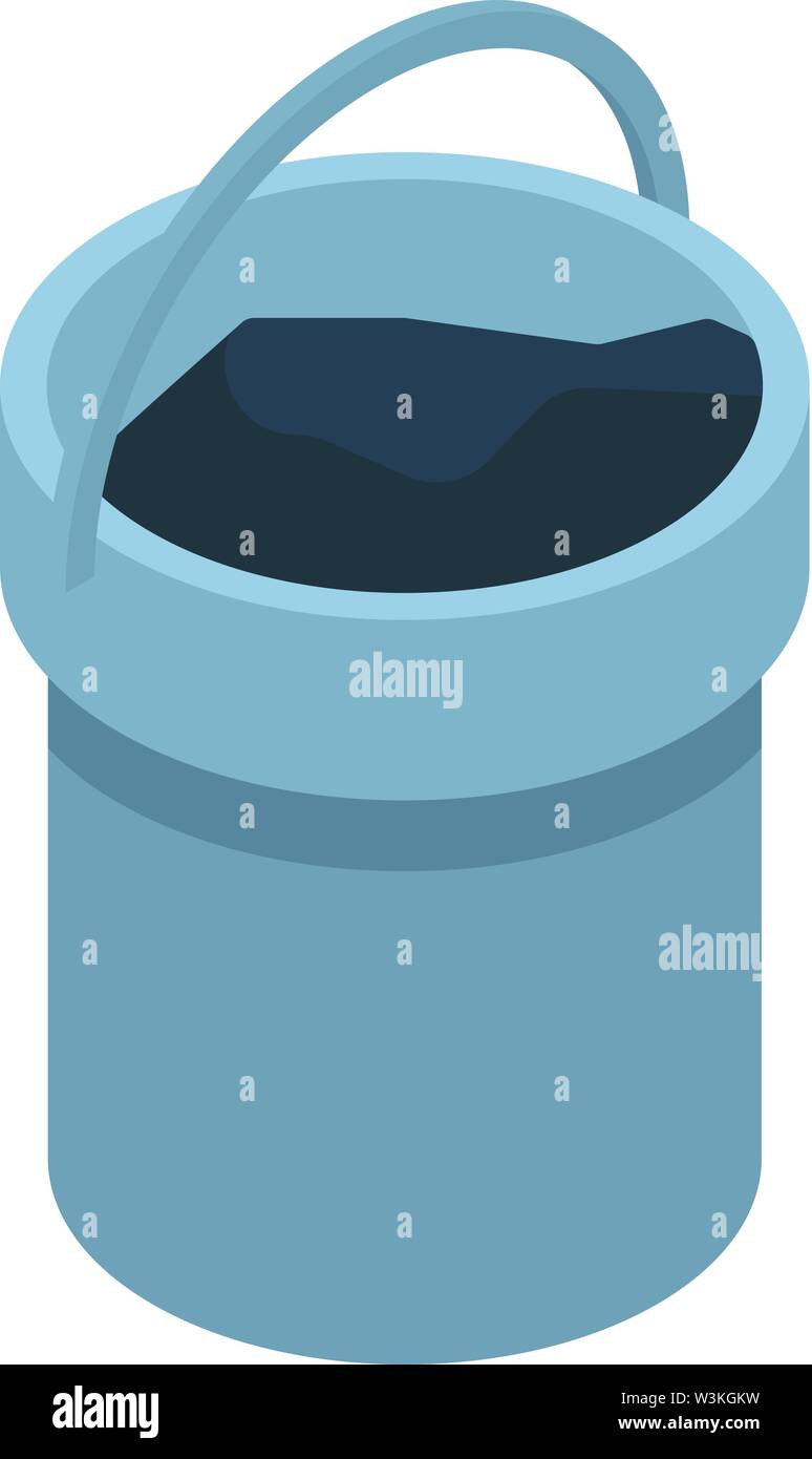 Coal bucket icon, isometric style Stock Vector Image & Art - Alamy