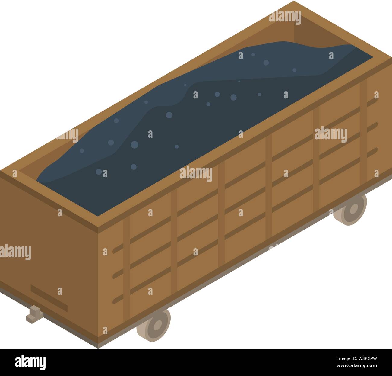 Mining locomotive Stock Vector Images - Alamy