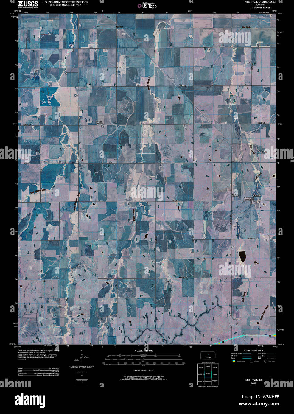 Westfall map hi-res stock photography and images - Alamy