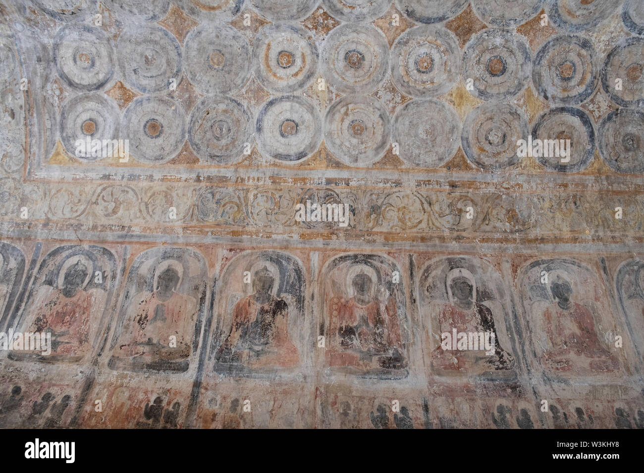 Myanmar aka Burma, Bagan. Ananda Temple aka Ananda Phaya. Buddhist ...
