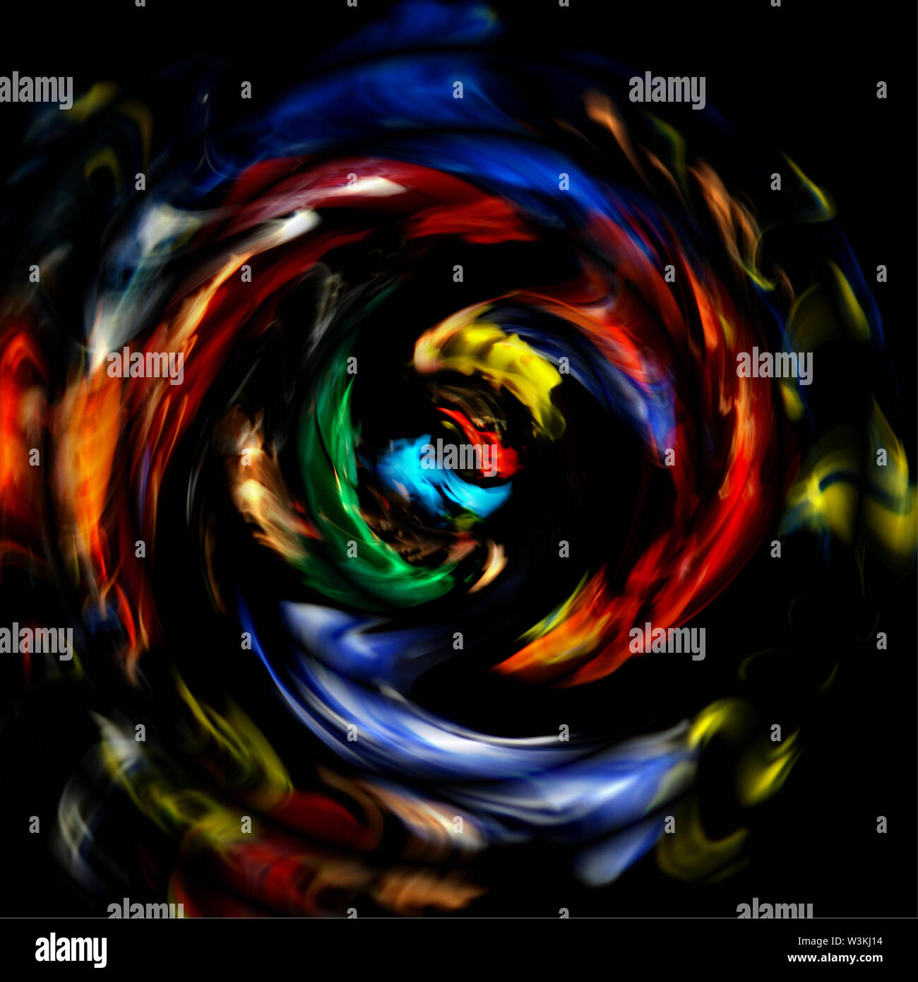 Digital art, abstract 3D objects with soft lighting, Germany Stock ...