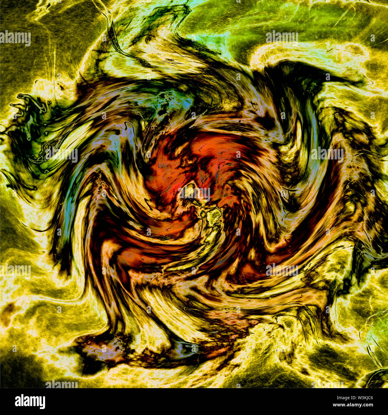Digital art, abstract 3D objects with soft lighting, Germany Stock ...