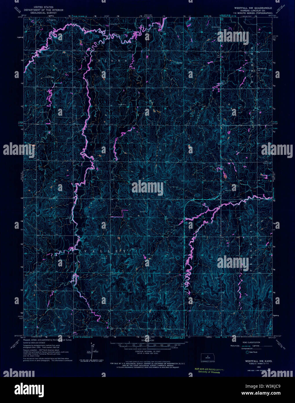 Westfall map hi-res stock photography and images - Alamy