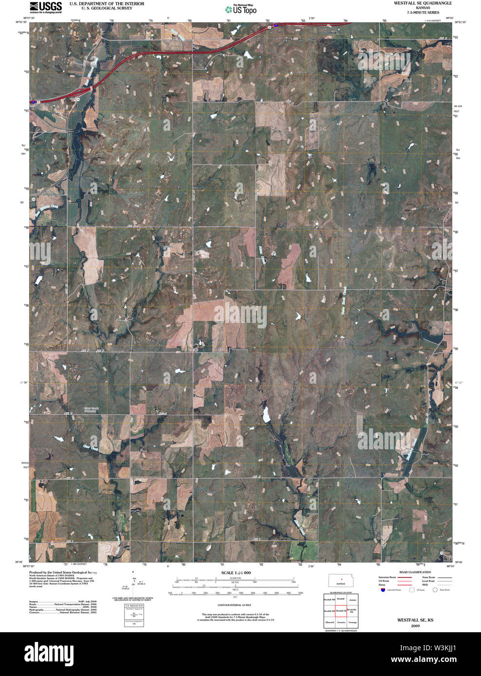 Map of westfall Cut Out Stock Images & Pictures - Alamy