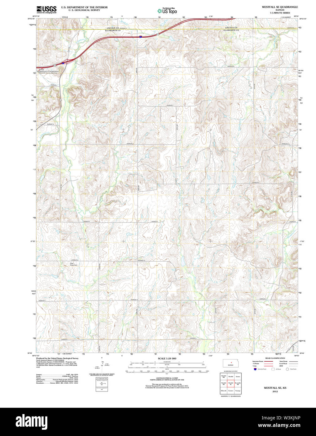 Map of westfall hi-res stock photography and images - Alamy