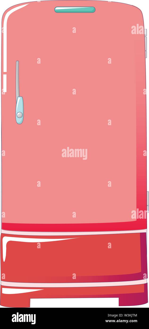 Retro fridge icon, cartoon style Stock Vector Image & Art - Alamy