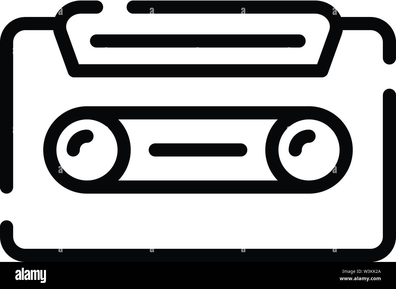 Tape player cassette hifi stereo Black and White Stock Photos & Images ...
