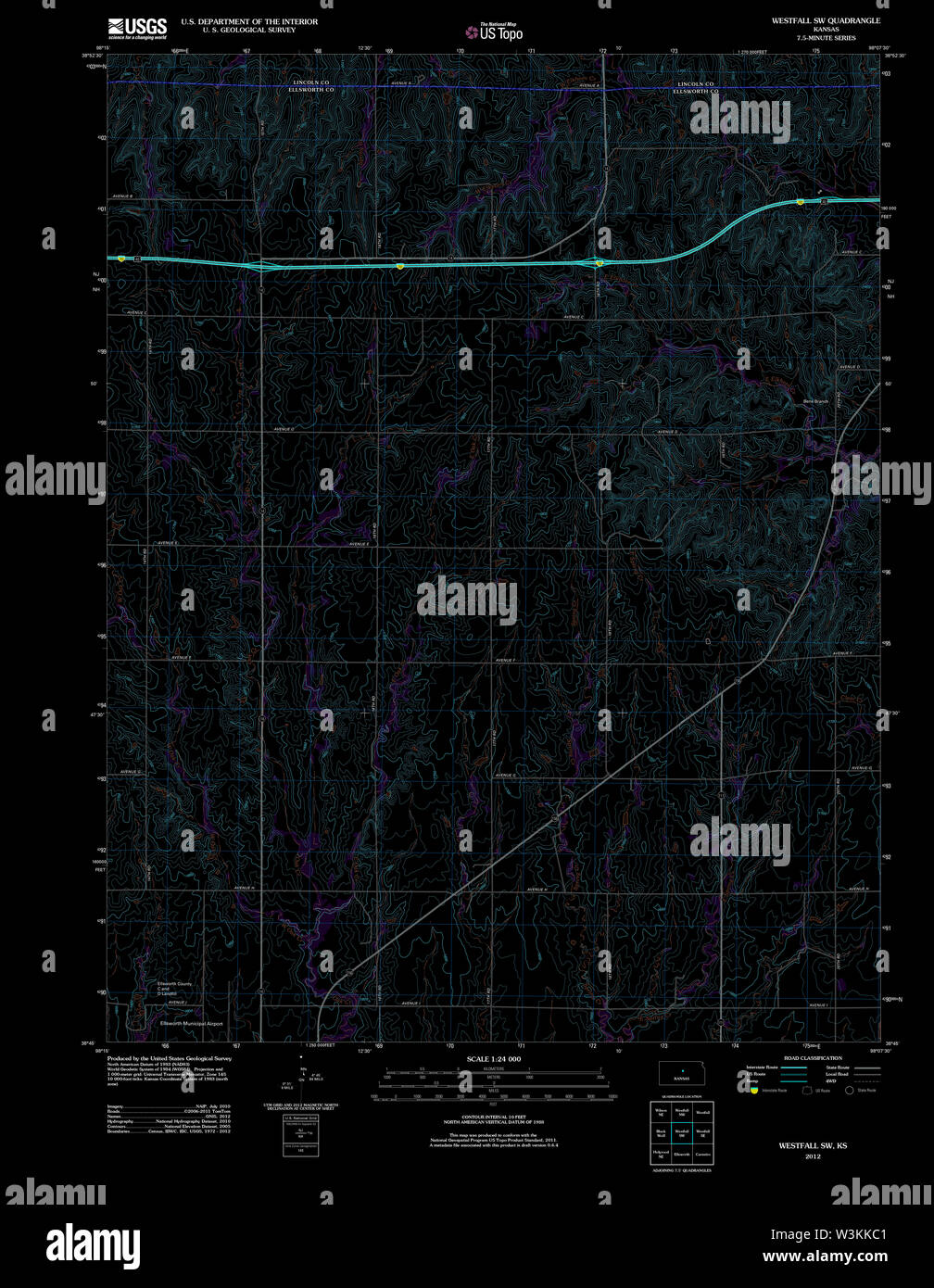 Westfall map hi-res stock photography and images - Alamy