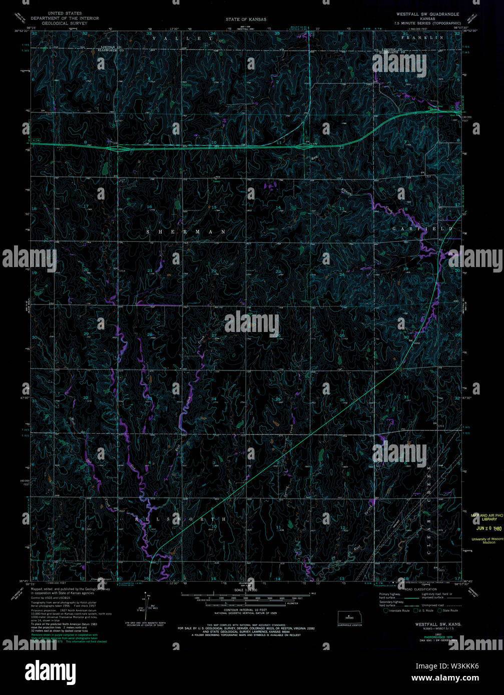 Westfall map hi-res stock photography and images - Alamy