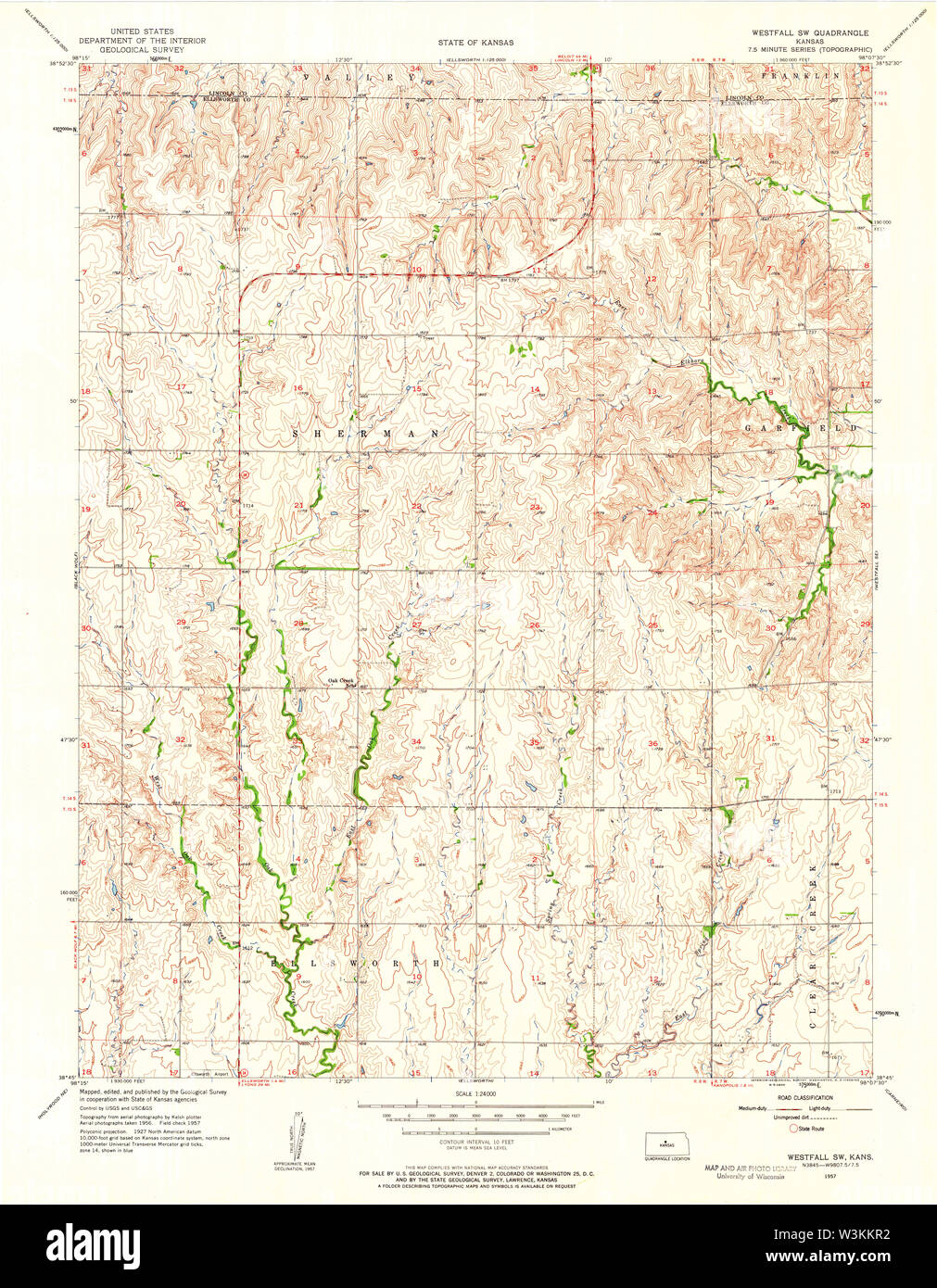 Westfall map hi-res stock photography and images - Alamy