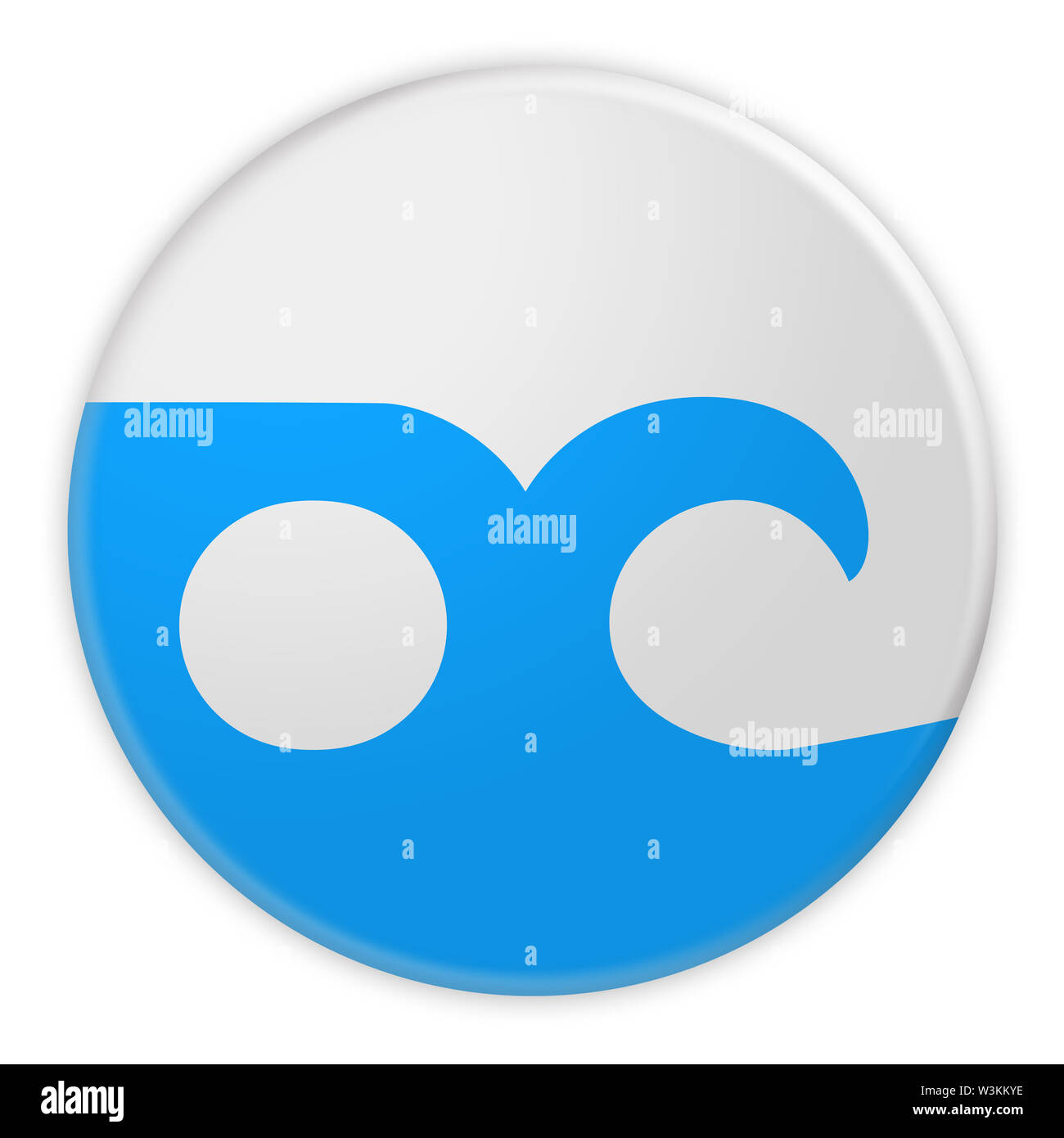 3d flag of the ocean city hi-res stock photography and images - Alamy