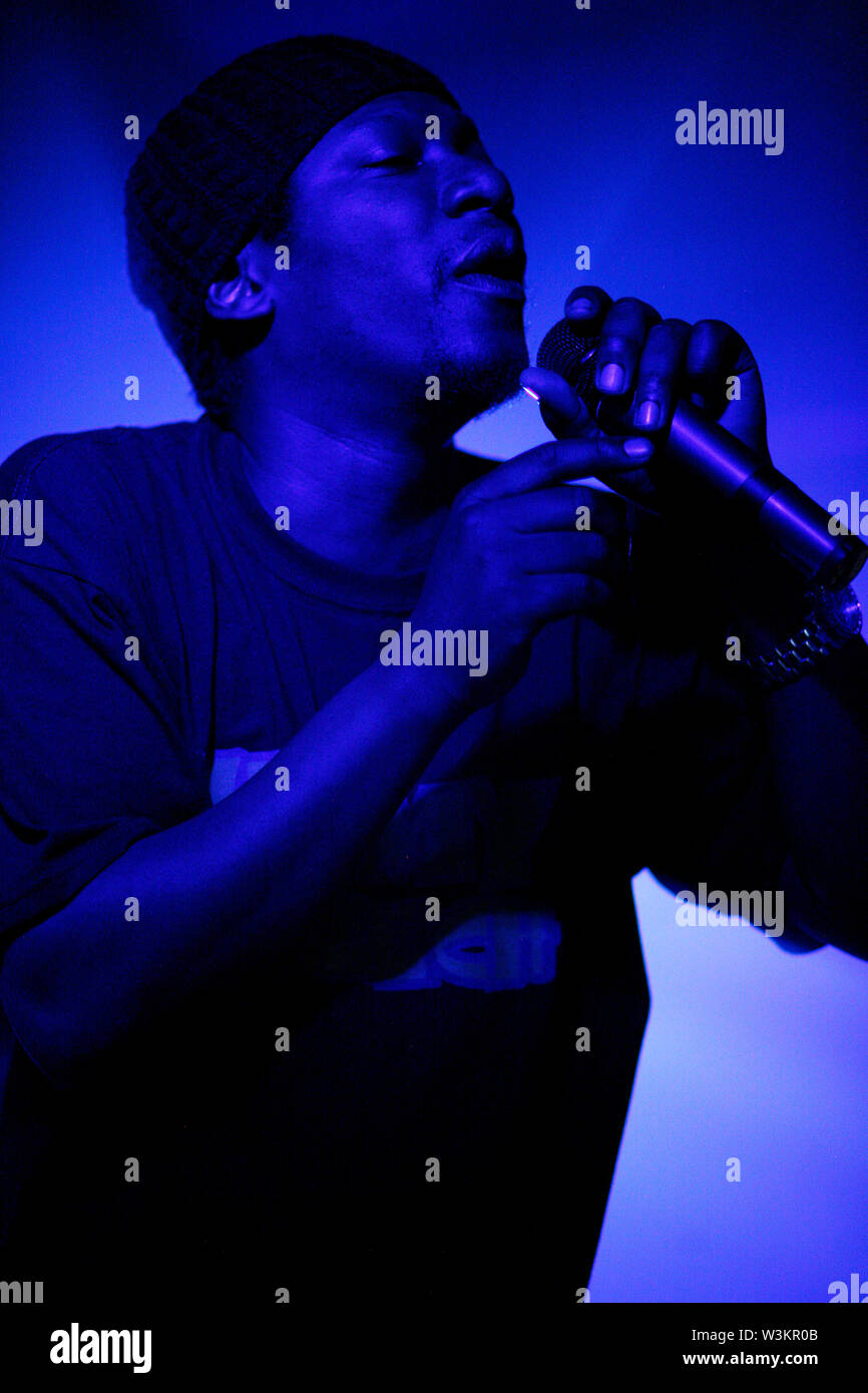 Roots manuva playing on the main stage hi-res stock photography and ...