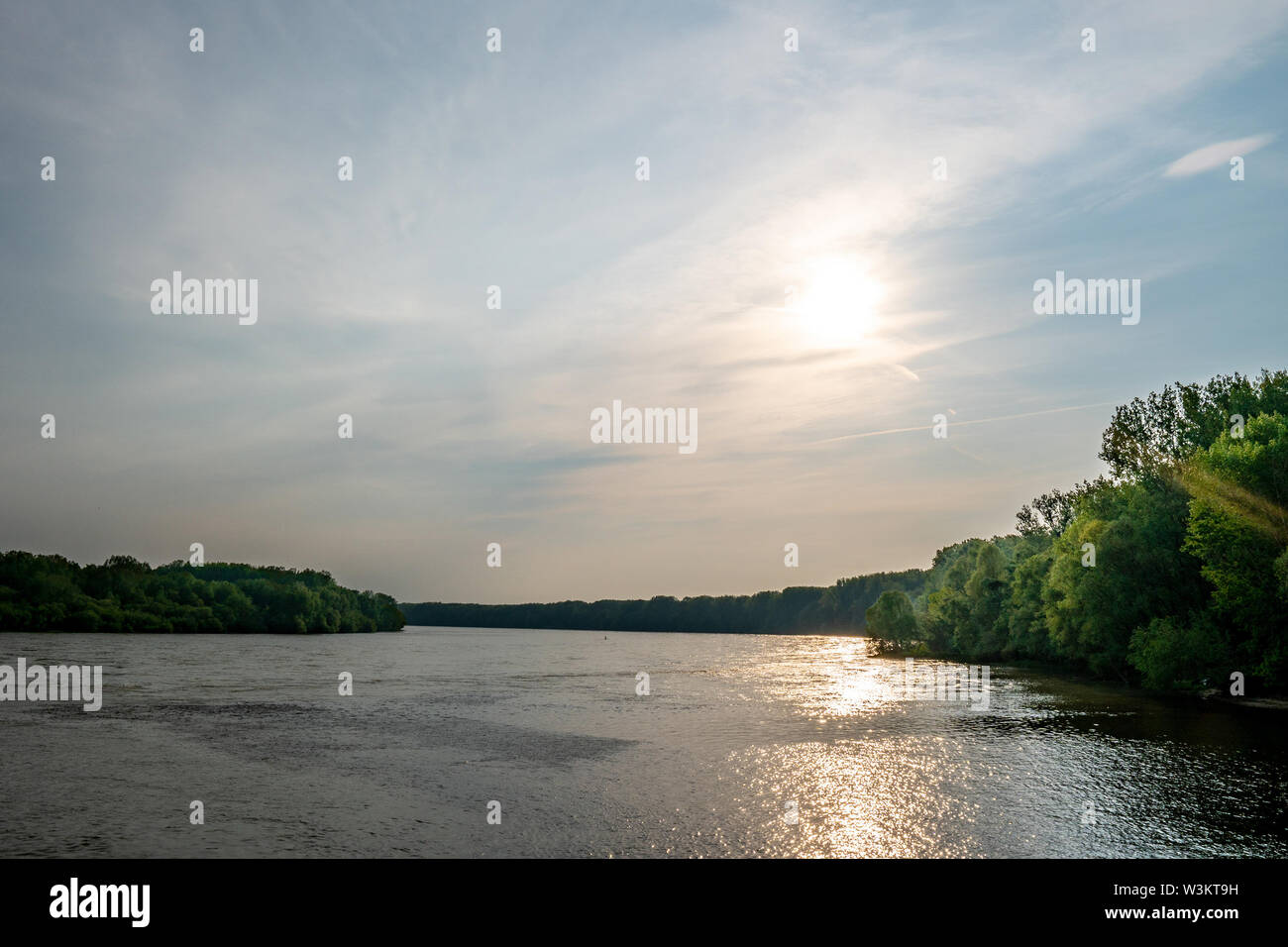 Devin Castle View of the Danube River and Breathtaking Picturesque ...