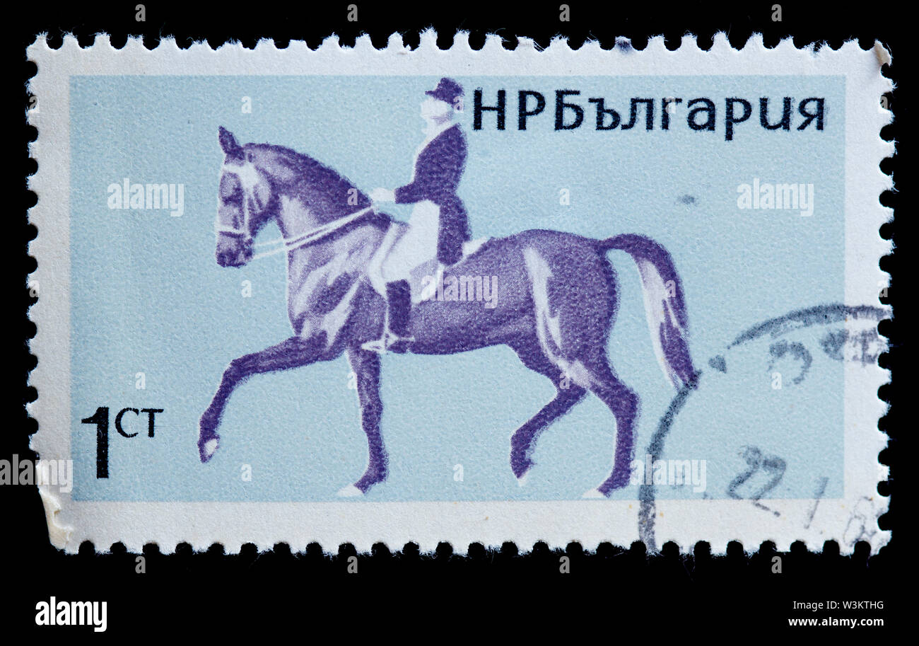 Stamp horse hi-res stock photography and images - Alamy