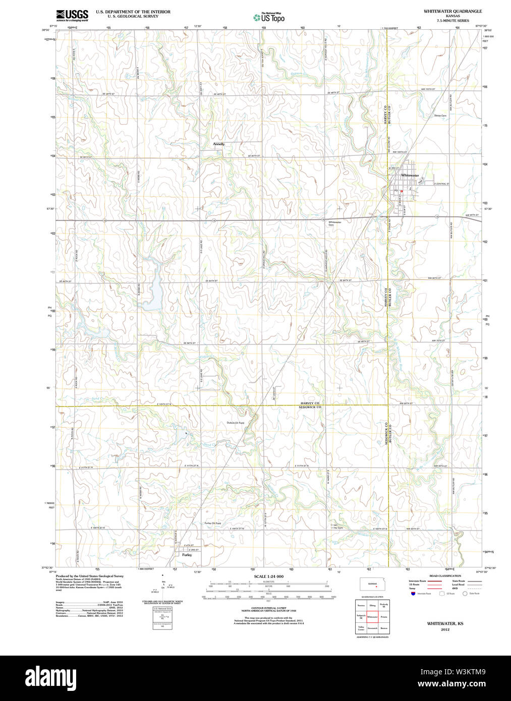 Whitewater map hi-res stock photography and images - Alamy