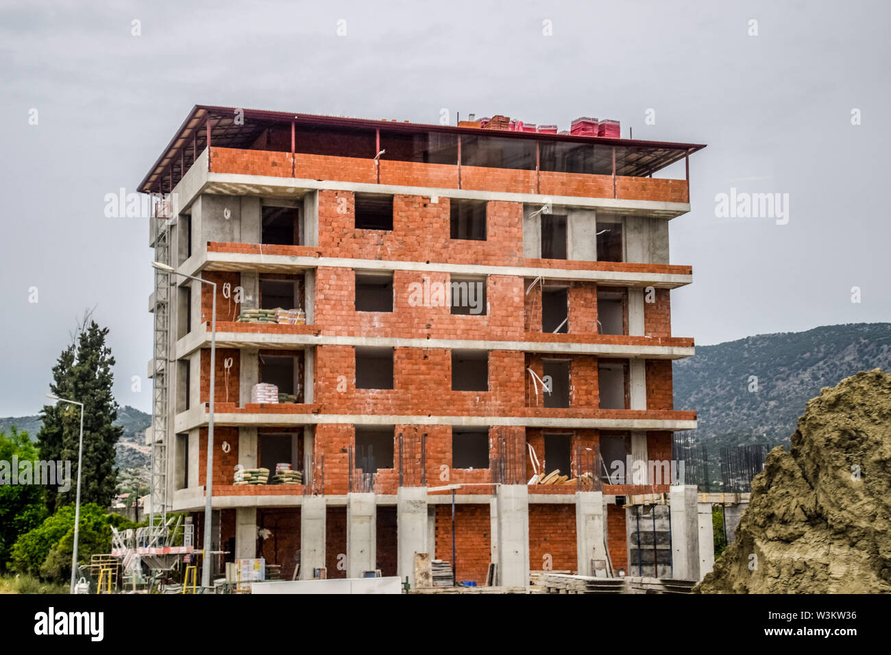 Construction of new high rise residential buildings Stock Photo - Alamy