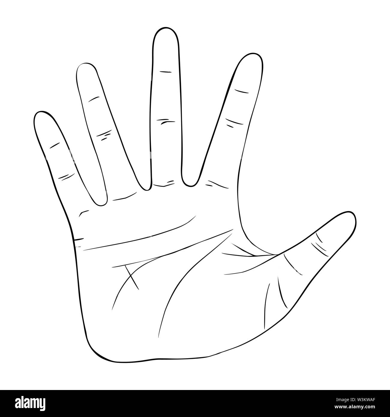 Five sign Stock Vector Images - Alamy