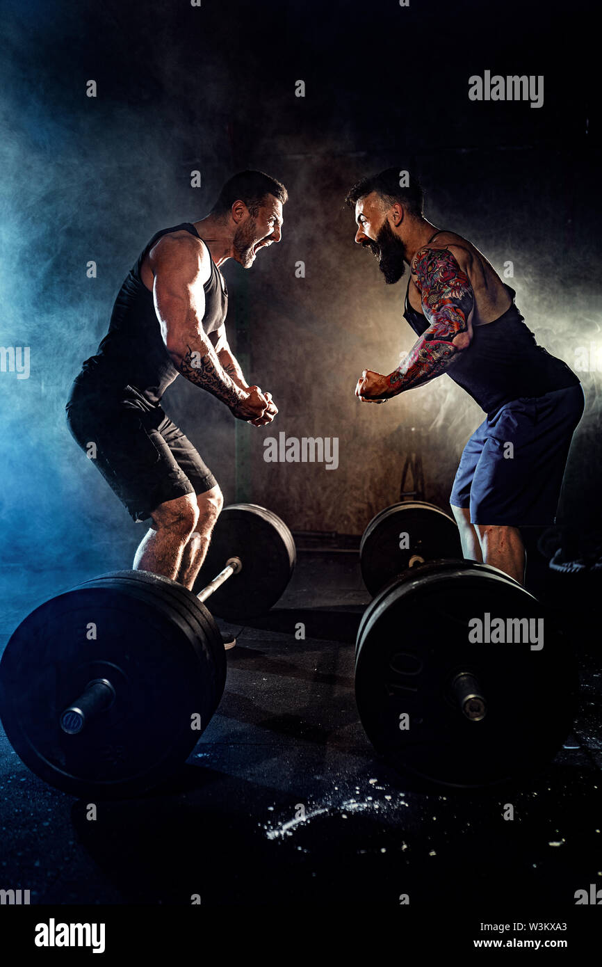 Tattooed Bodybuilder High Resolution Stock Photography and Images - Alamy